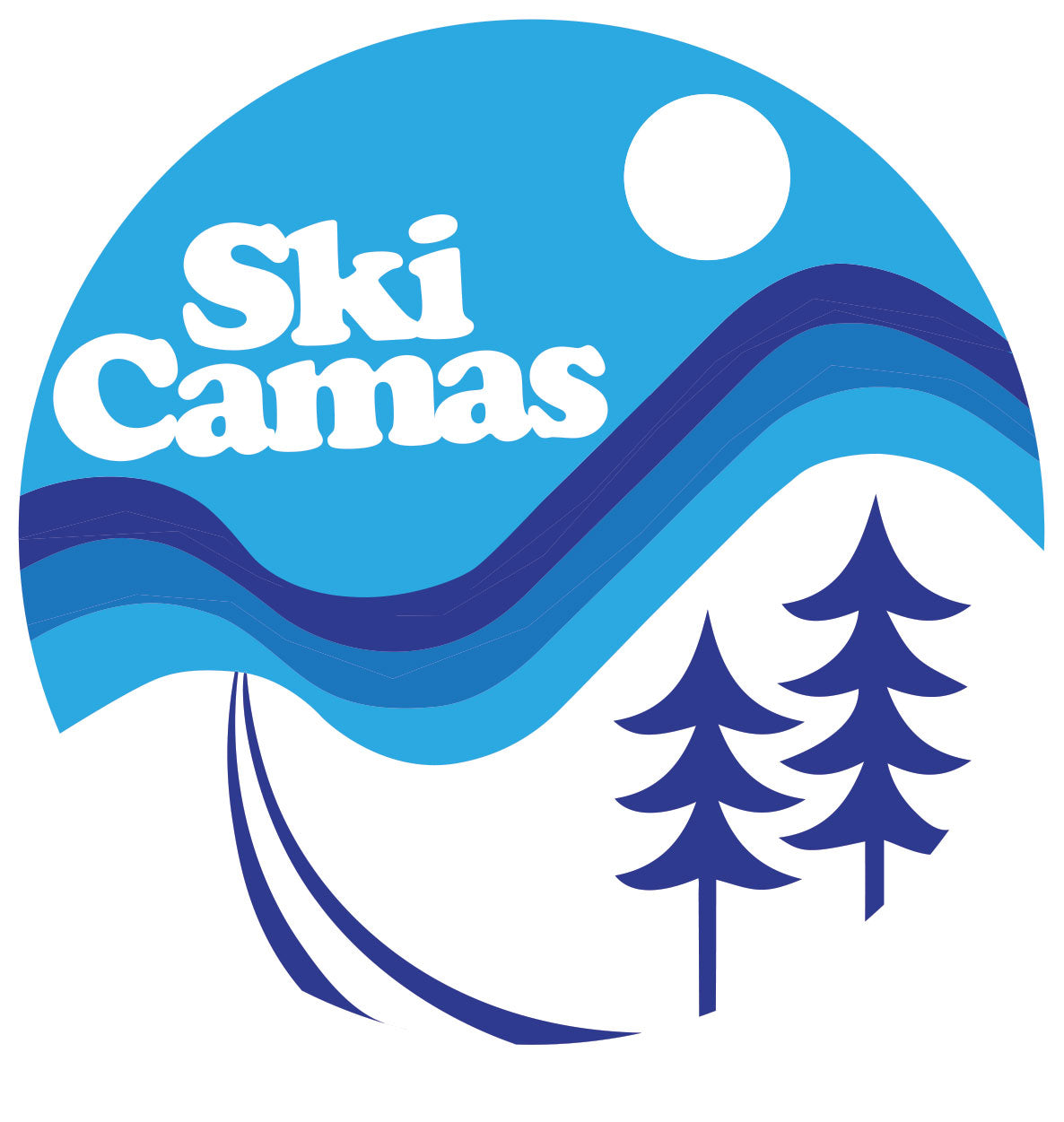 Ski Camas Sticker – Papermakerpride.com